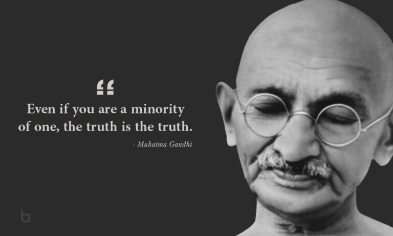 25 Famous Mahatma Gandhi Quotes of All Time