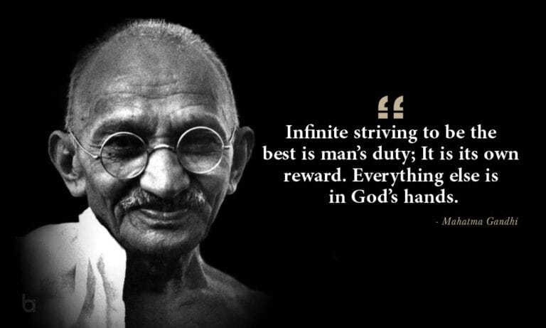 25 Famous Mahatma Gandhi Quotes of All Time